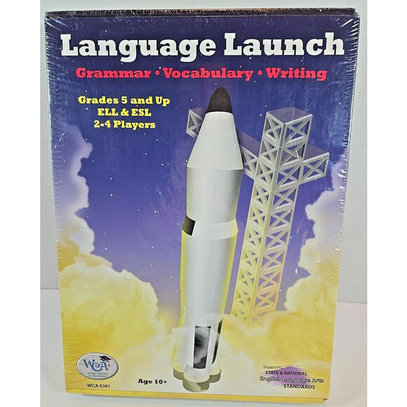 Toys | Language Launch Educational Board Game Grades 5 And Up Ell And ...